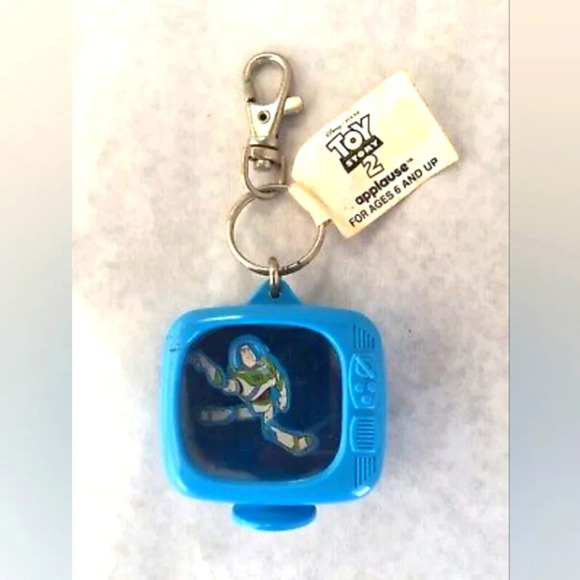Disney | Toys | Disney Pixar Toy Story 2 Buzz Tv Keychain | Poshmark